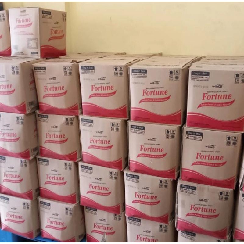 Jual MINYAK GORENG FORTUNE BIB 18 LITER PERDUS | Shopee Indonesia