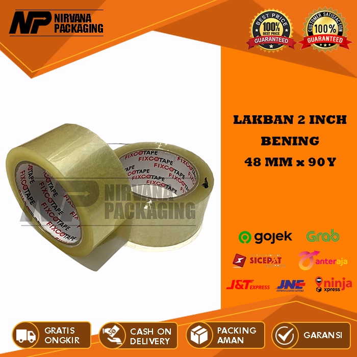 Jual LAKBAN BENING 2 INCH - 48 MM X 90 YARD FULL KUALITAS DAIMARU | Shopee Indonesia