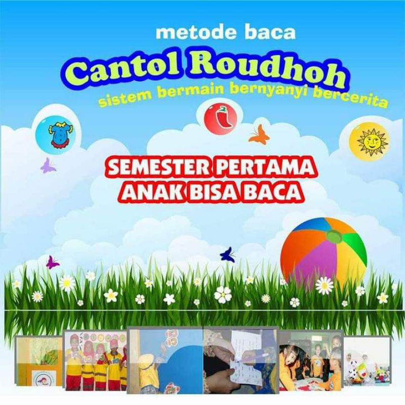 Jual PAKET MODUL BACA BALITA CANTOL ROUDHOH 32 JAM ANAK BISA BACA ...