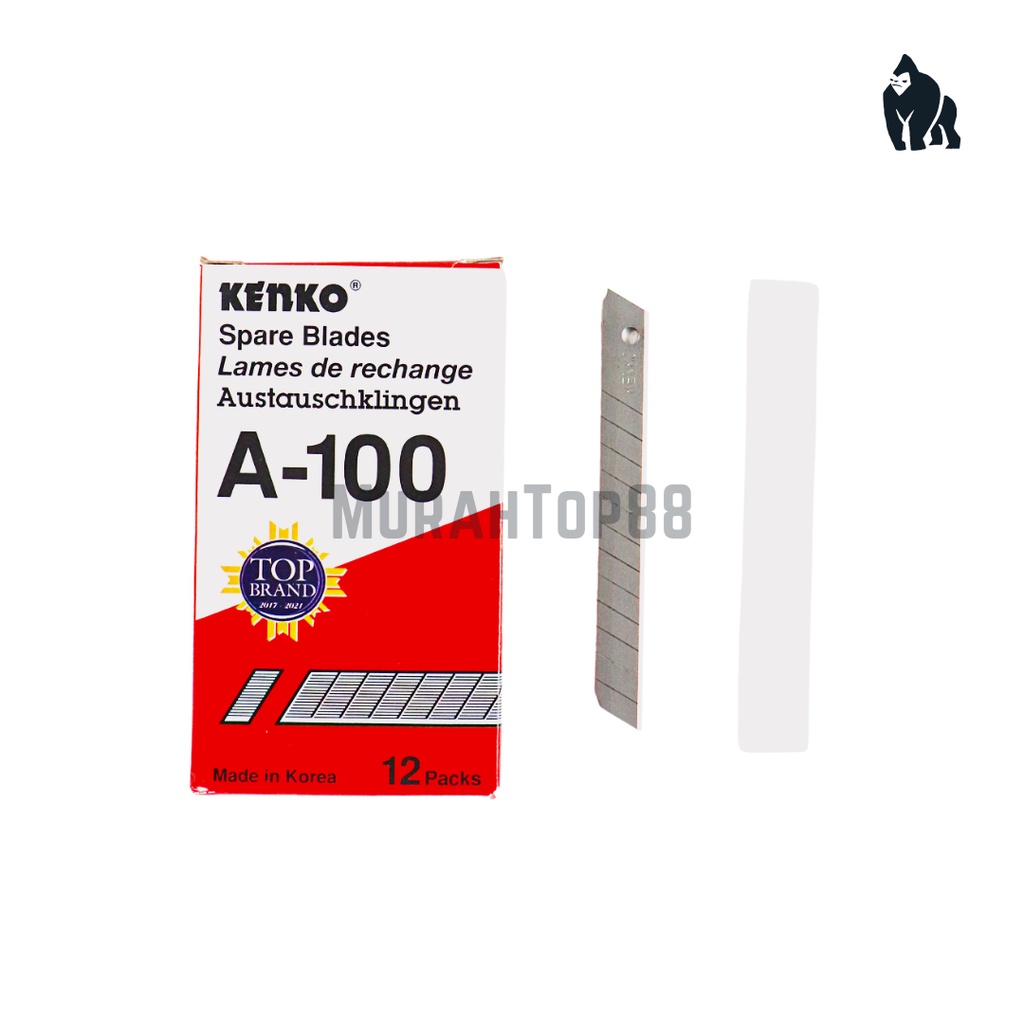 Jual Refill Isi Cutter Kecil Kenko A-100 A100 Eceran 5 pcs [PER TUBE] | Shopee Indonesia