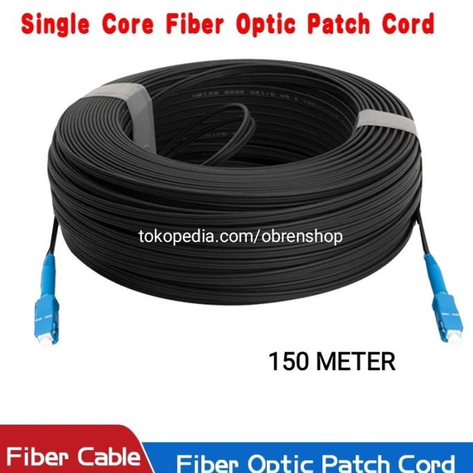 Jual KABEL FO FIBER OPTIC SC - SC SINGLE MODE 150 METER Termurah ...