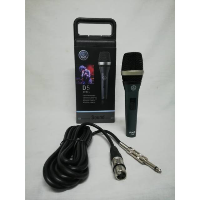 Jual Mic Kabel AKG D5 Vokal Grade A | Shopee Indonesia