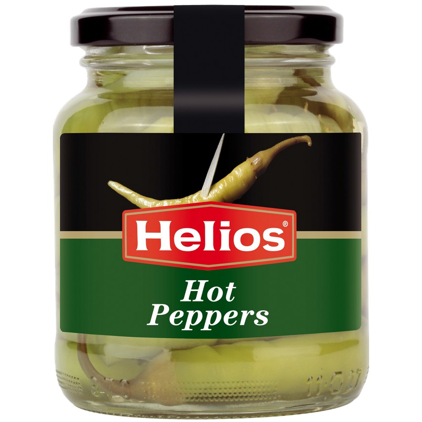 Jual Acar Cabai Helios Hot Peppers Pickled 345g | Shopee Indonesia