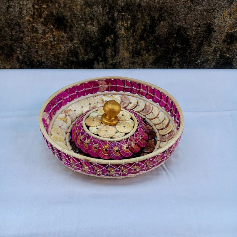 Jual Set Bokor Batok Kelapa Bulat Small / Bokor Banten / Bokor Pemuspan ...