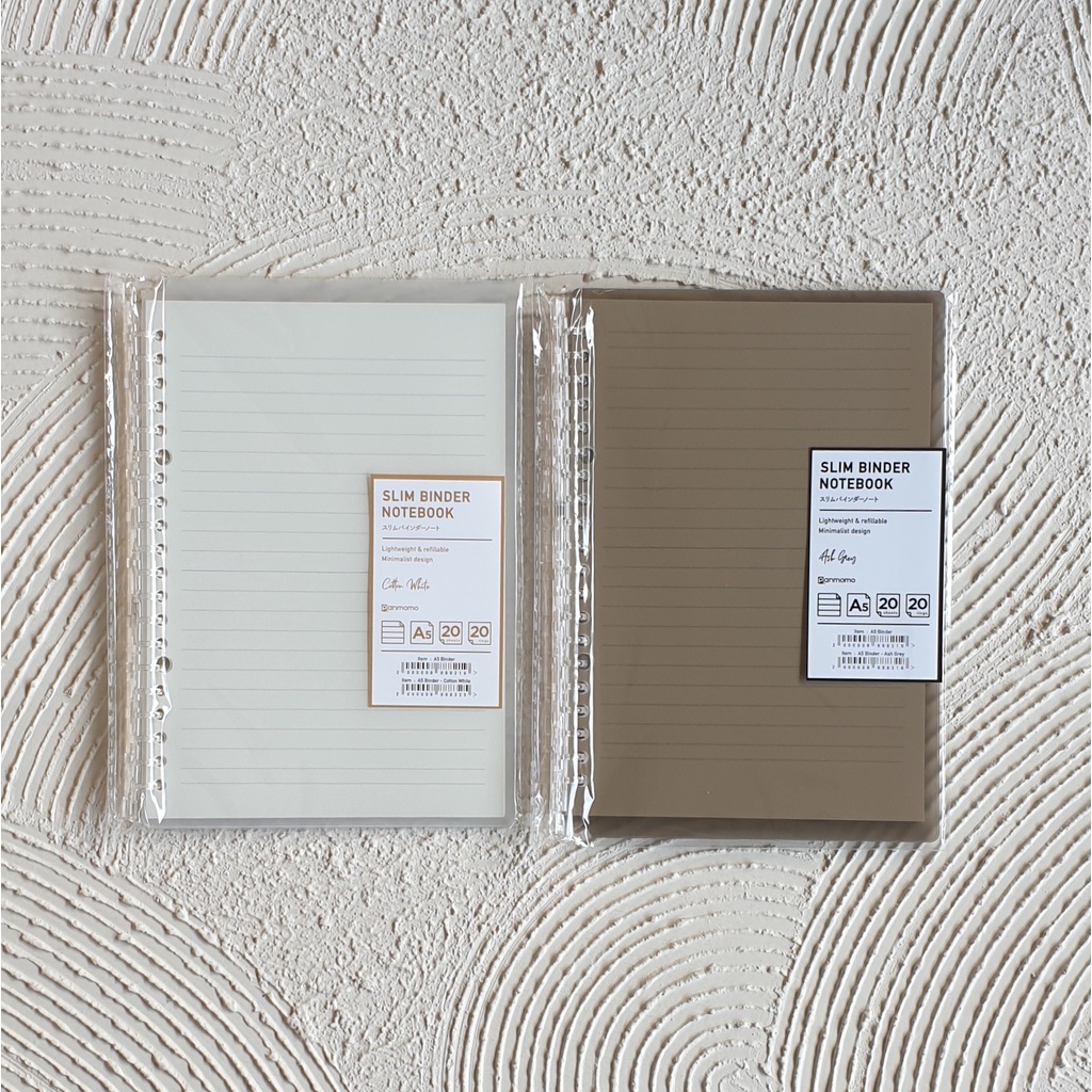 Jual Slim File Binder Notebook A5 - Map Binder Transparant A5 Bisa ...