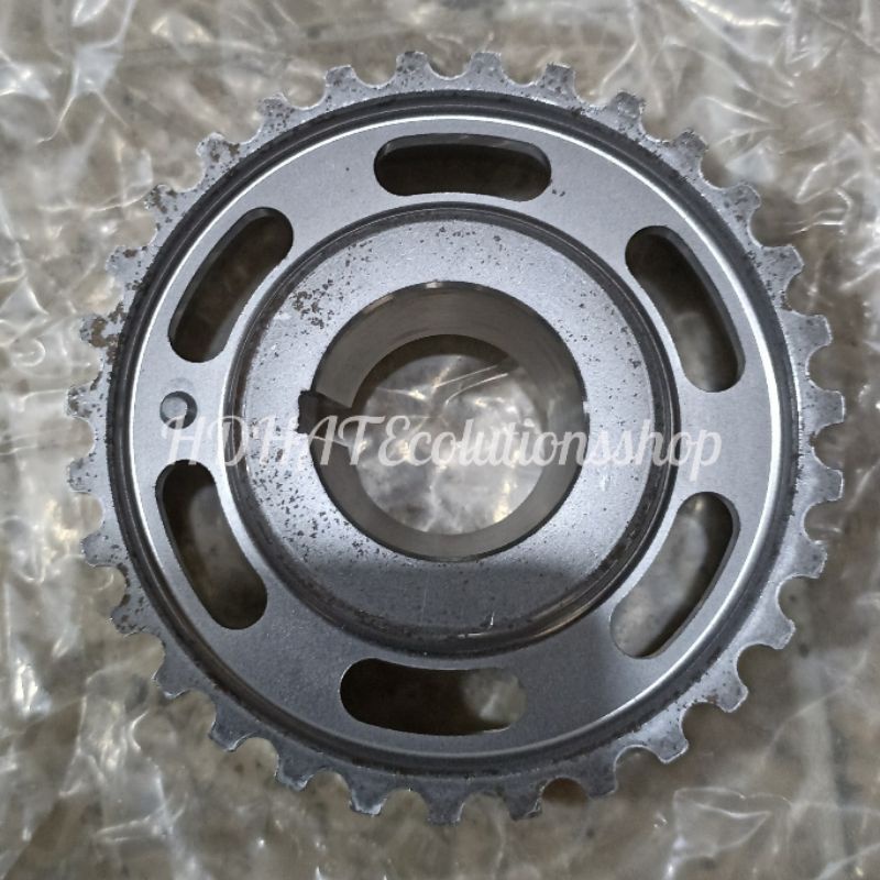 Jual PULLEY TIMING CAMSHAFT VX80 VX100 PRADO INNOVA ORI TOYOTA 13523 ...