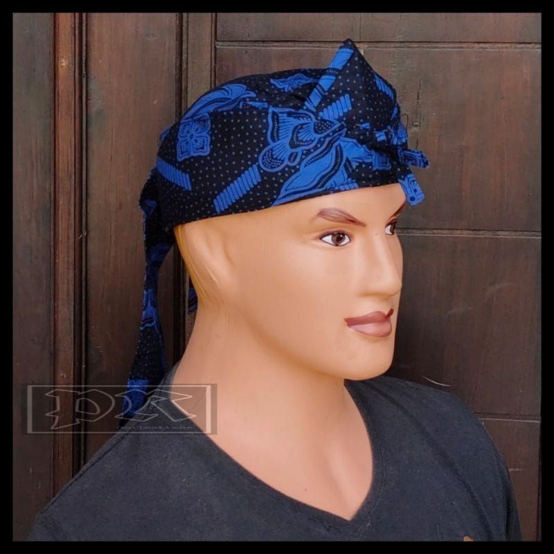 Jual Iket Kepala Praktis Motif Batik Blangkon Bendo Sunda Jawa Bali ...