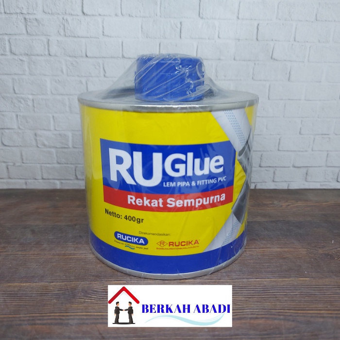 Jual Lem Pipa PVC Rucika Ru Glue 400 gr | Shopee Indonesia