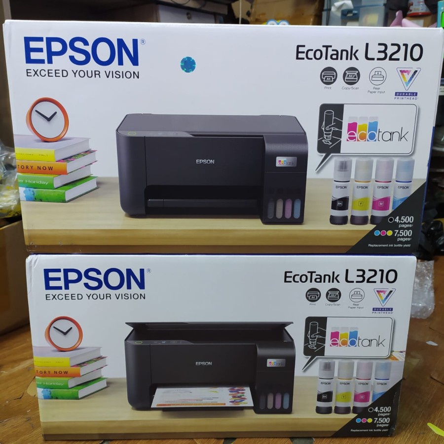 Jual Printer Epson L3210 A4 ECOTANK All in One Pengganti L3110/ New L3110 | Shopee Indonesia