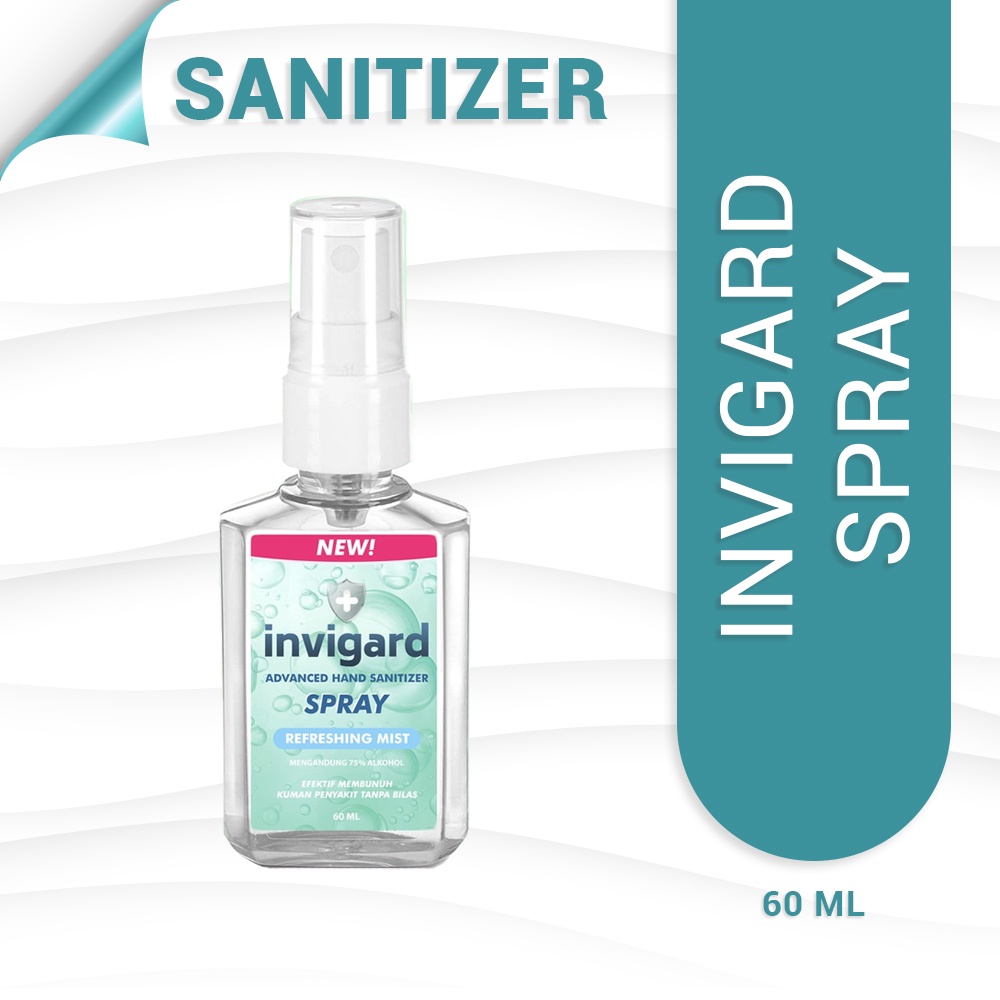 Jual Invigard Spray Refreshing Mist 60ML | Shopee Indonesia