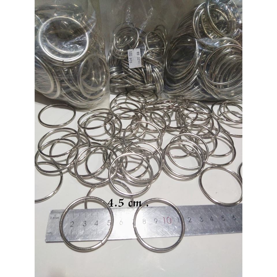 Jual Ring besi bulat untuk variasi atau hiassan aksesoris | Shopee ...
