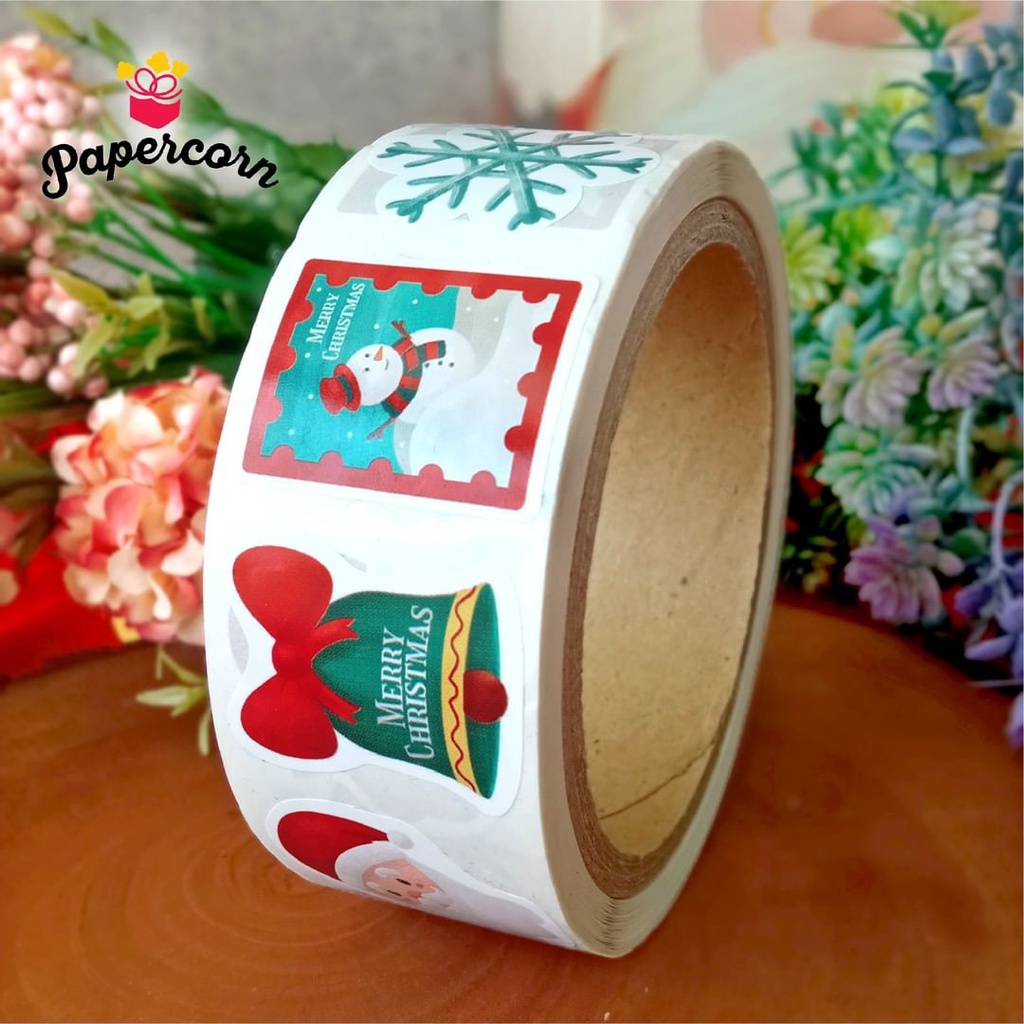Jual Stiker Natal Christmas Sticker Label Kemasan | STC Icon - ICON ...