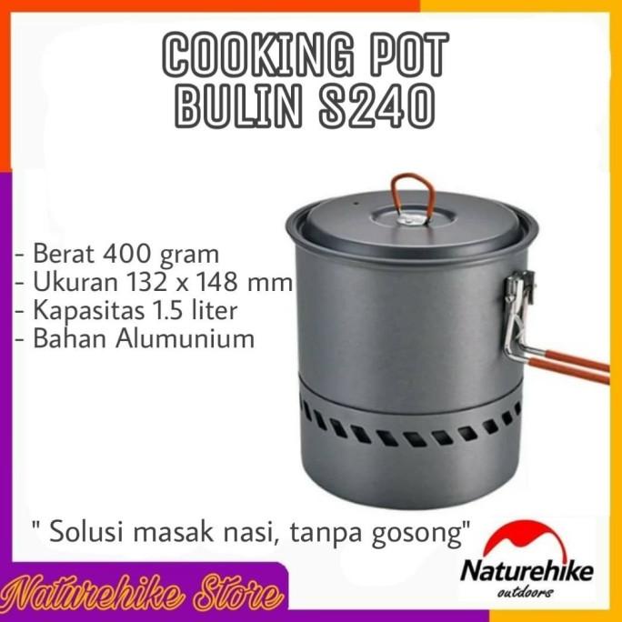 Jual Cooking Pot Nesting Alat Masak Nasi Camping Outdoor Gunung Bulin ...