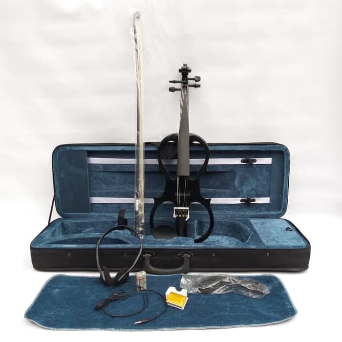 Jual Biola Elektrik / Violin Elektrik Ukuran 4/4 Warna Hitam Merk ...