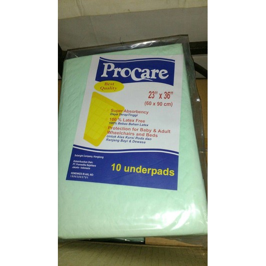 Jual Underpad Procare | Shopee Indonesia