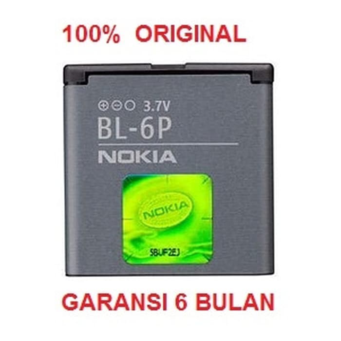 Jual Produk 100% ORIGINAL NOKIA Battery BL 6P / 6500 classic 7900 crystal prism | Shopee Indonesia