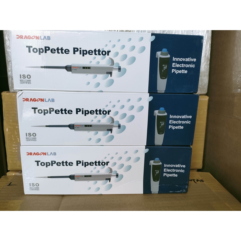 Jual Micro Pipette 20-200 ul DragonLab Mikropipet Adjustable ...