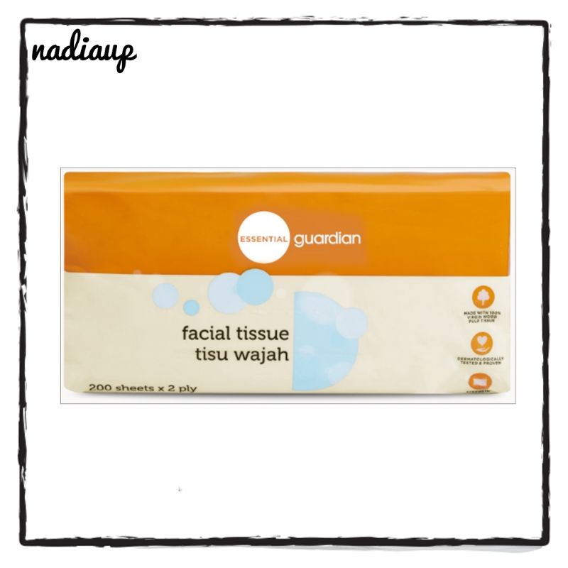Jual Guardian / Clean Plus Facial Tissue | Shopee Indonesia