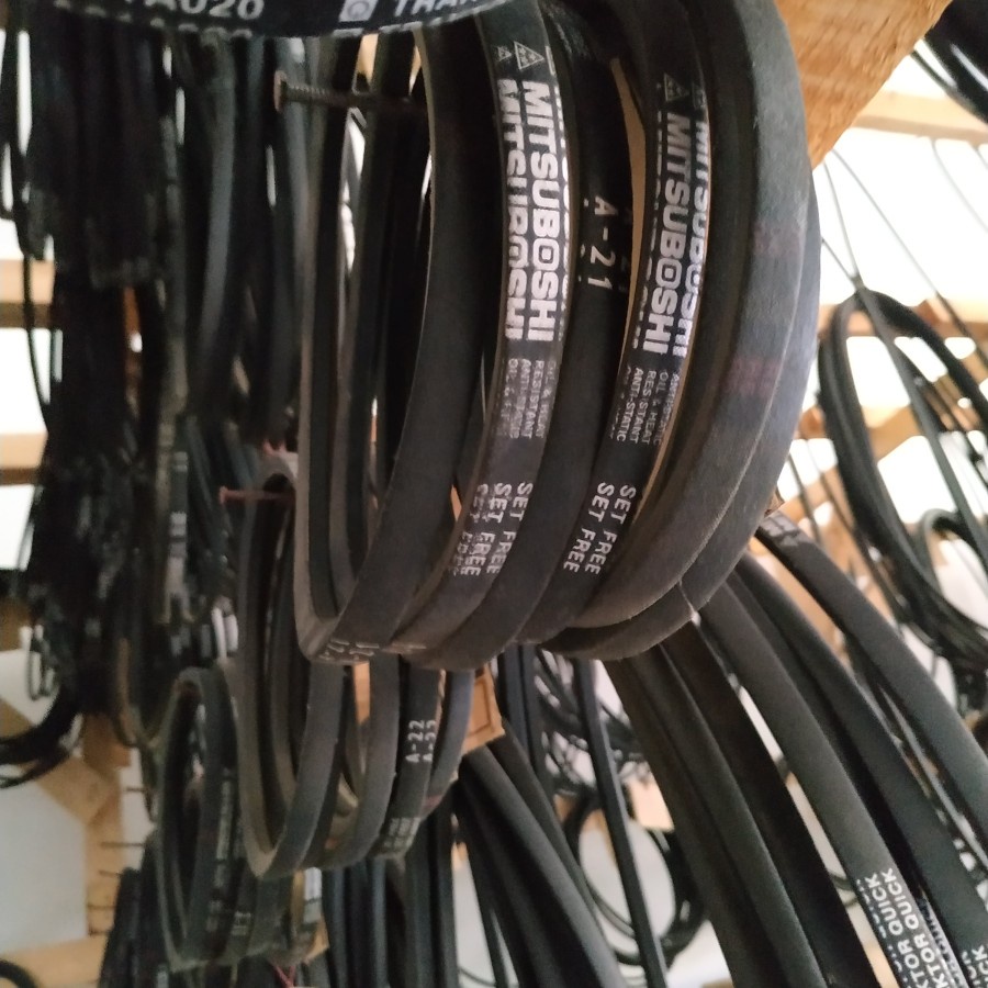 Jual V-belt B 55 Mistuboshi vbelt B55 fanbelt (panjang total 55 inch ...