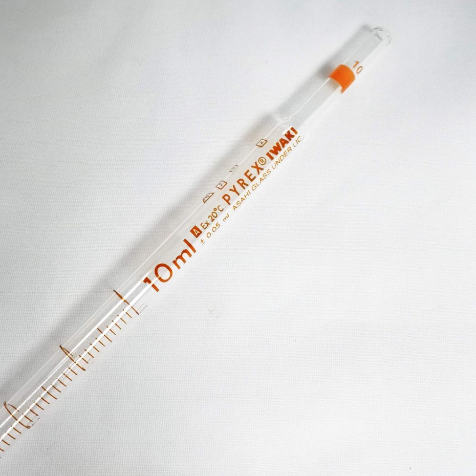 Jual Pipet Ukur 1 ml 5 ml 10 ml 25 ml | Measuring Pipette IWAKI PYREX ...