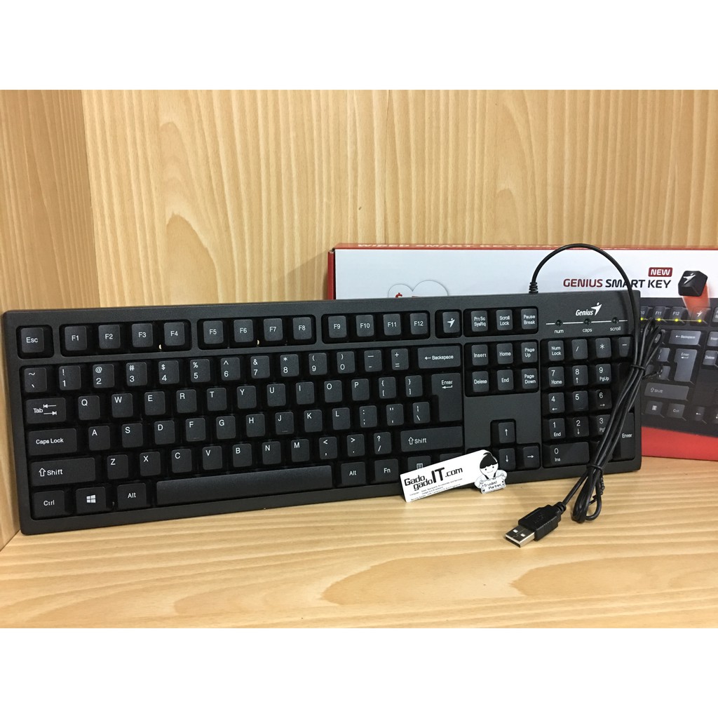 Jual Keyboard GENIUS Smart Key KB-100 Wired USB With Customizable ...