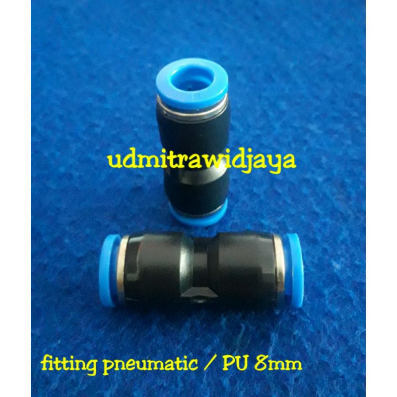 Jual Fitting pneumatic / sambungan selang angin MPU 12mm,10mm,8mm,6mm ...