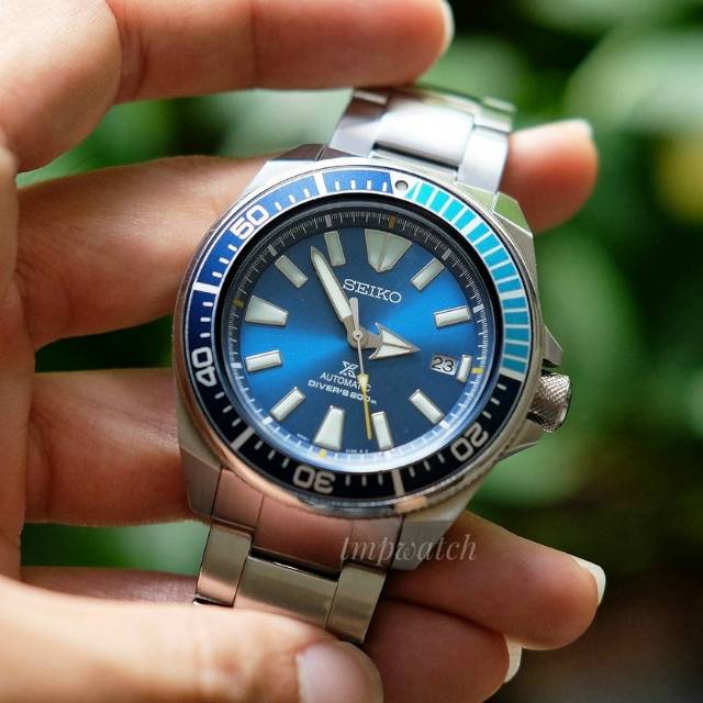 Jual SEIKO SRPB09 SEIKO PROSPEX SAMURAI BLUE LAGOON LNIB ORIGINAL | Shopee Indonesia