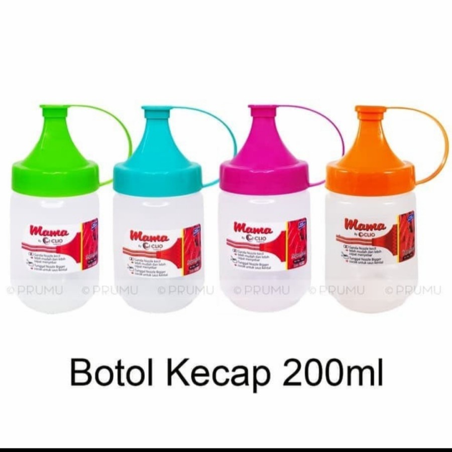 Jual Botol Kecap 200 ml | Botol Saos | Botol Mayonnaise | Squeeze ...