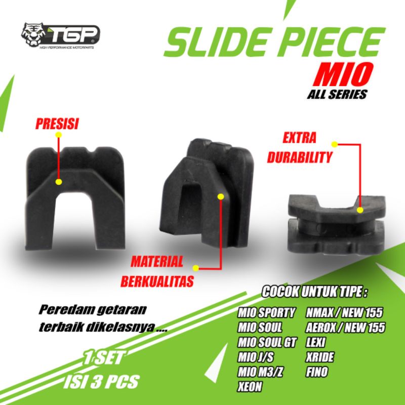 Jual TGP Slider Slide Piece Yamaha Mio Tutup Rumah Roller Xeon Nmax ...