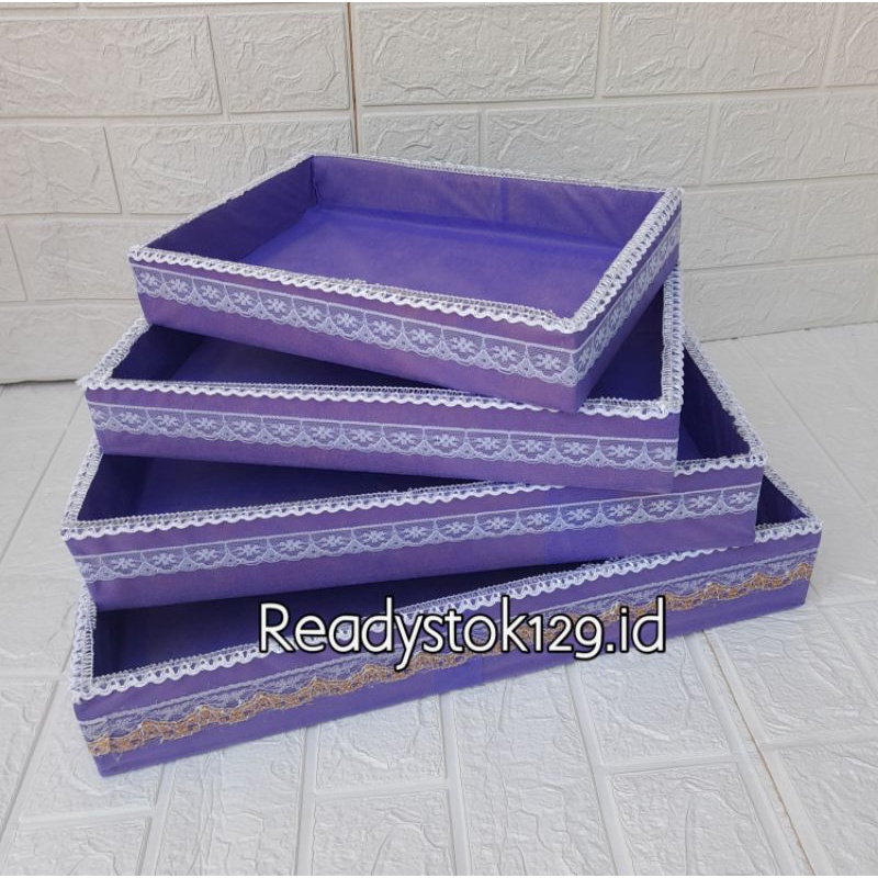 Jual Kotak Hantaran Parsel Pernikahan Baki Lamaran isi 4 | Shopee Indonesia