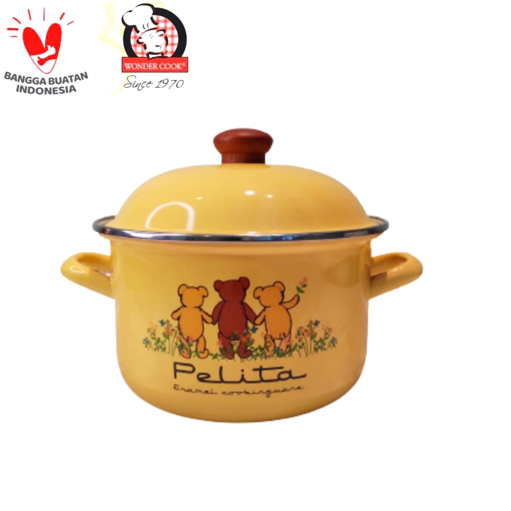Jual WONDERCOOK Panci Cooking Pot 20cm Bear Collection dengan Tutup ...