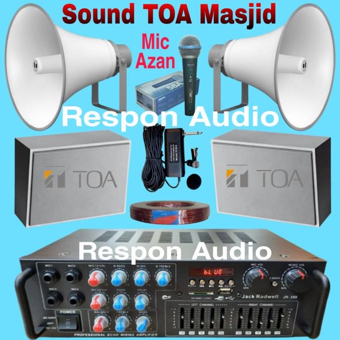 Jual Paket Sound System Speaker Toa Masjid Atau Mushola ( Gema Ii ) | Shopee Indonesia