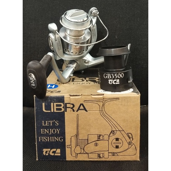 Jual Reel Spining Tica Libra GB 3500/4000. Free spool | Shopee Indonesia