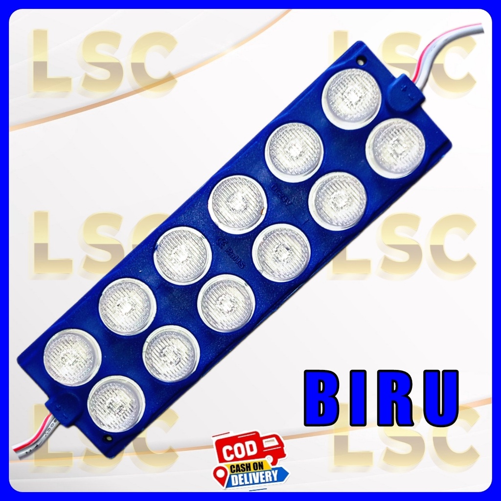 Jual Lampu LED 12mata 2x6 JUMBO 12-24 volt, mobil/bus/truk | Shopee ...