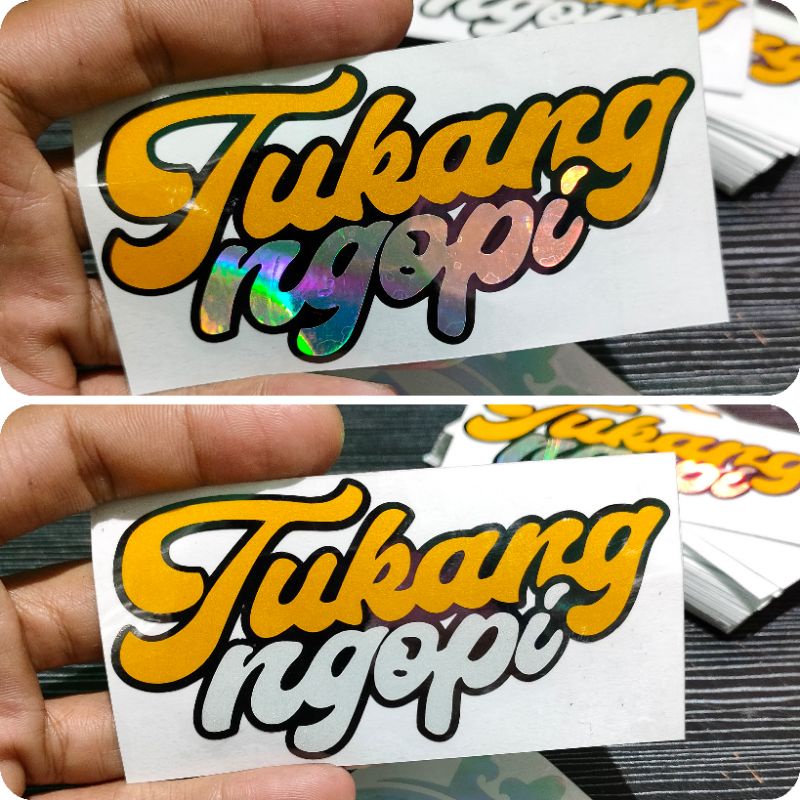 Jual stiker cutting tukang ngopi | Shopee Indonesia