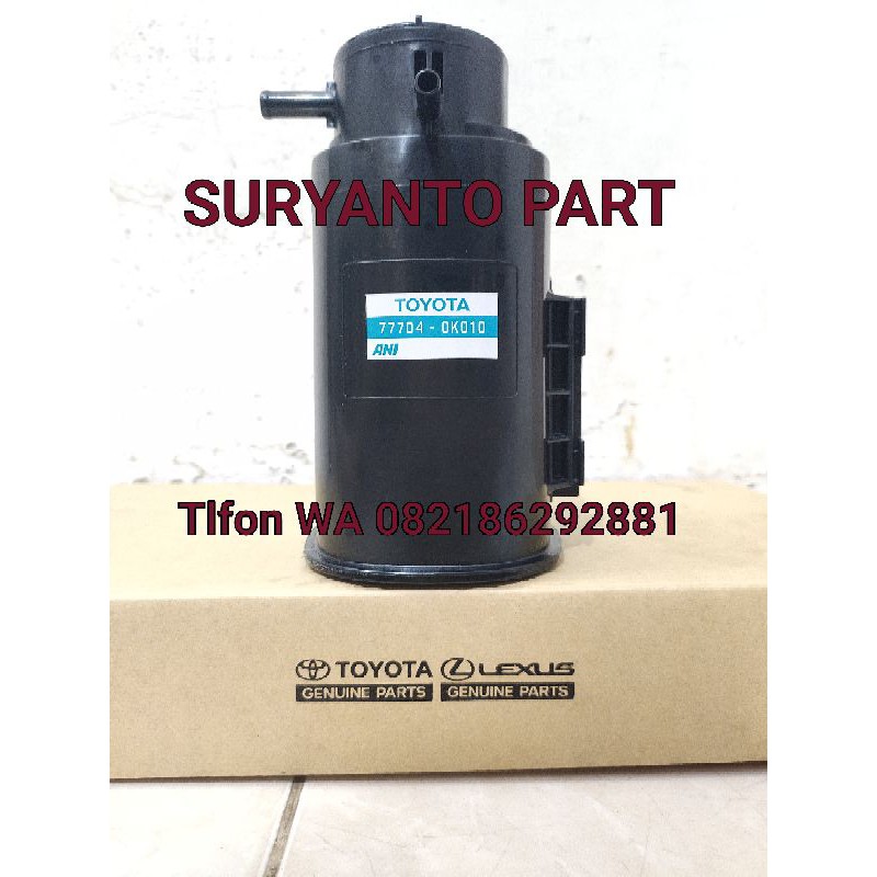 Jual Charcoal Canistar Filter Carbon 77704-0K010 Toyota Innova Fortuner ...