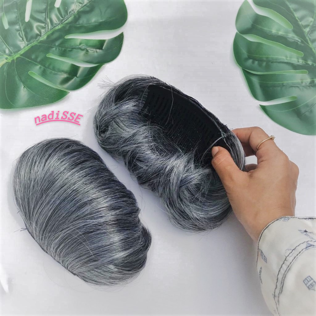 Jual SANGGUL RAMBUT MODERN ala RATU ELIZABETH/ KONDE RAMBUT PRAKTIS ...