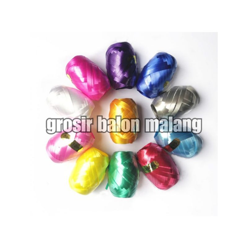 Jual pita balon ribbon curly 5mm × 20m | Shopee Indonesia