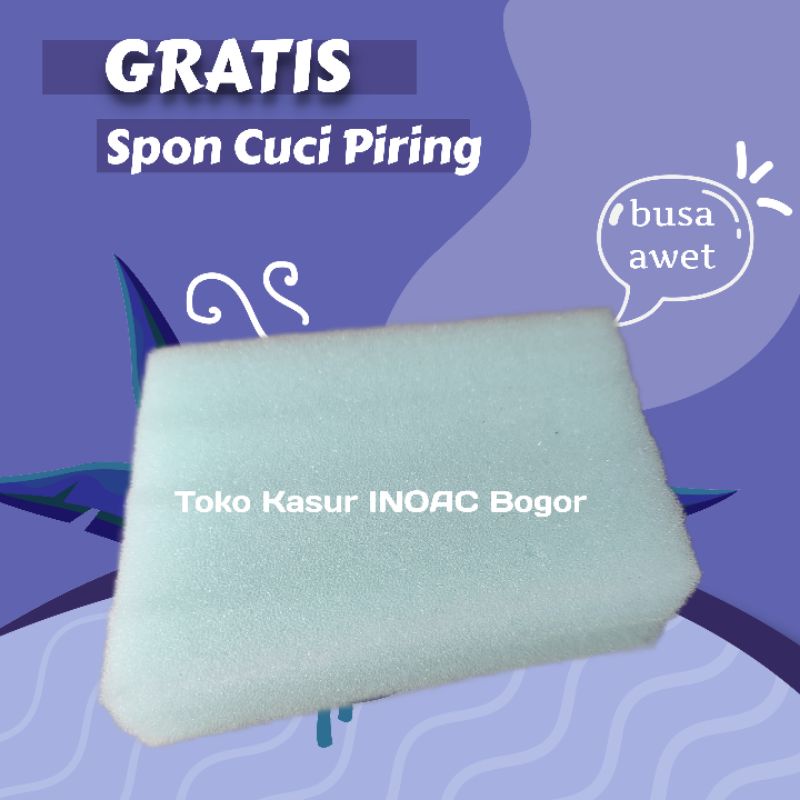 Jual Spon Busa Cuci Piring Busa INOAC 100% | Shopee Indonesia