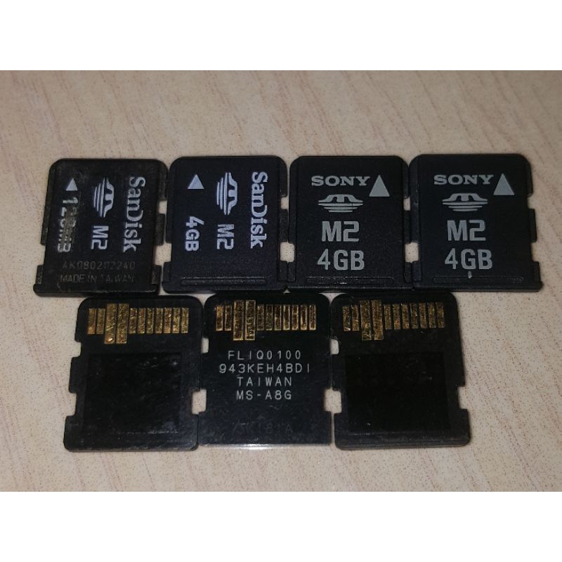 Jual Memory Stick PRO DUO SONY M2 8GB 4GB Sandisk M2 V-Gen M2 Ori untuk ...