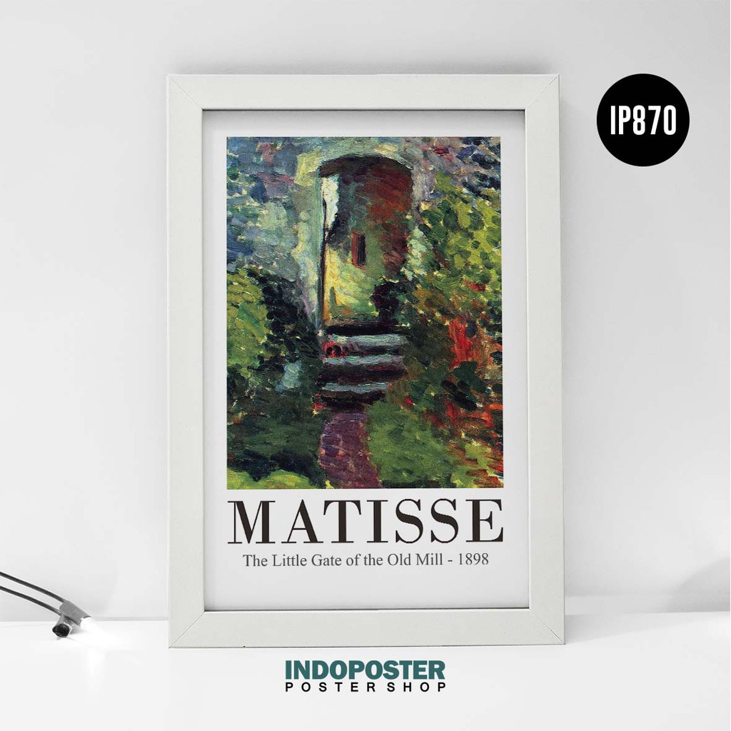 Jual Poster Lukisan Terkenal Klasik Repro The Little Gate of the Old ...