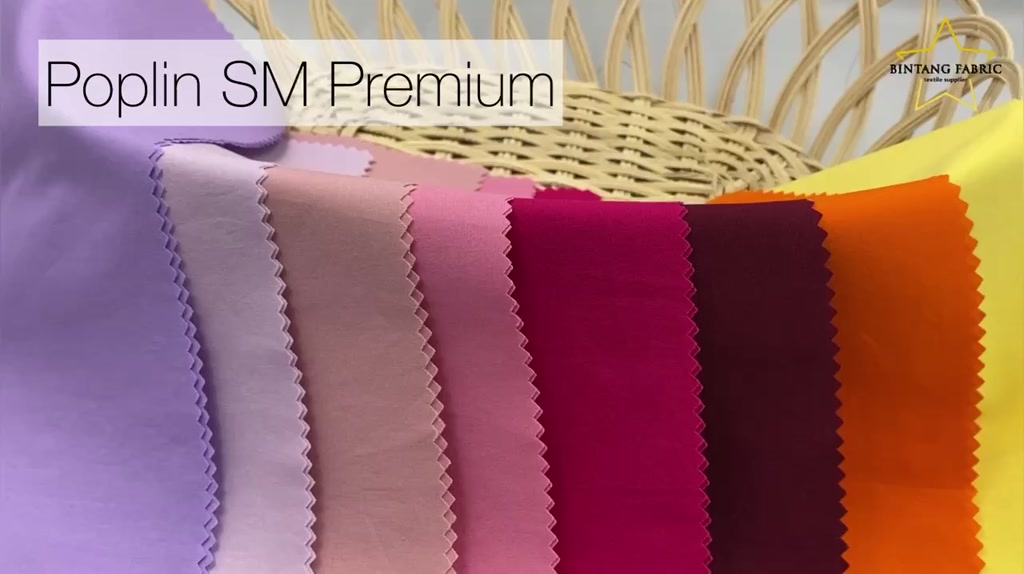 Jual Bahan Kain Cotton Katun Poplin SM Premium 0,5 meter | Shopee Indonesia