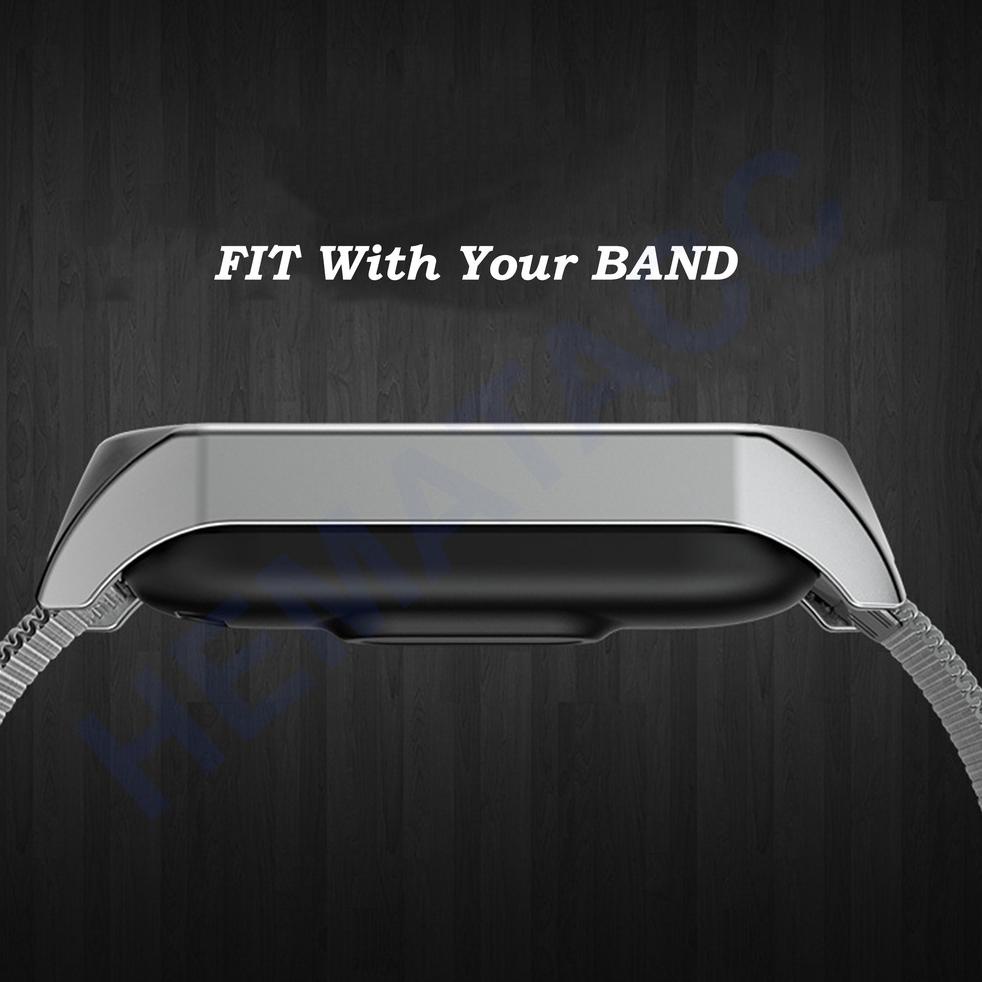 Jual K2C6 ap Milanese Mi Band 6 / 5 / 4 / 3 Tali Jam Metal Stainless Steel Mi Smartband M3 M4 M5 ...