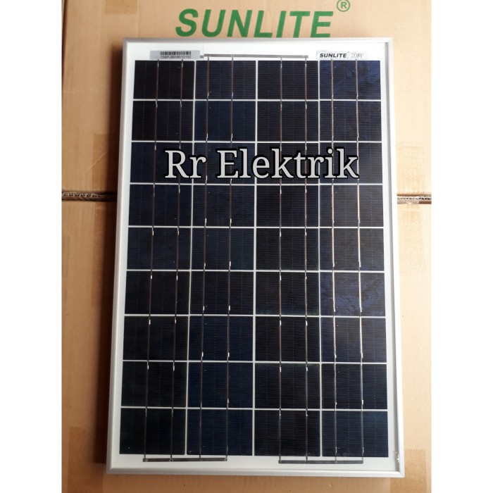 Jual Harga Promo Solar Panel / Panels Surya / Solar Cell Sunlite 20Wp ...