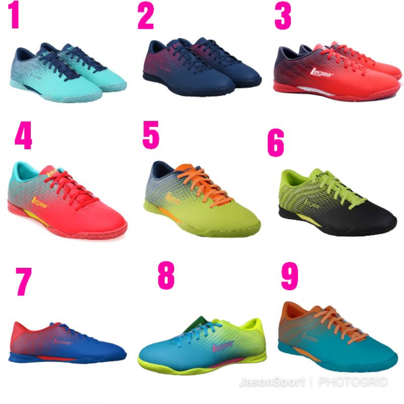 Jual Sepatu League Legas Futsal Attacanti La Murah Original | Shopee ...