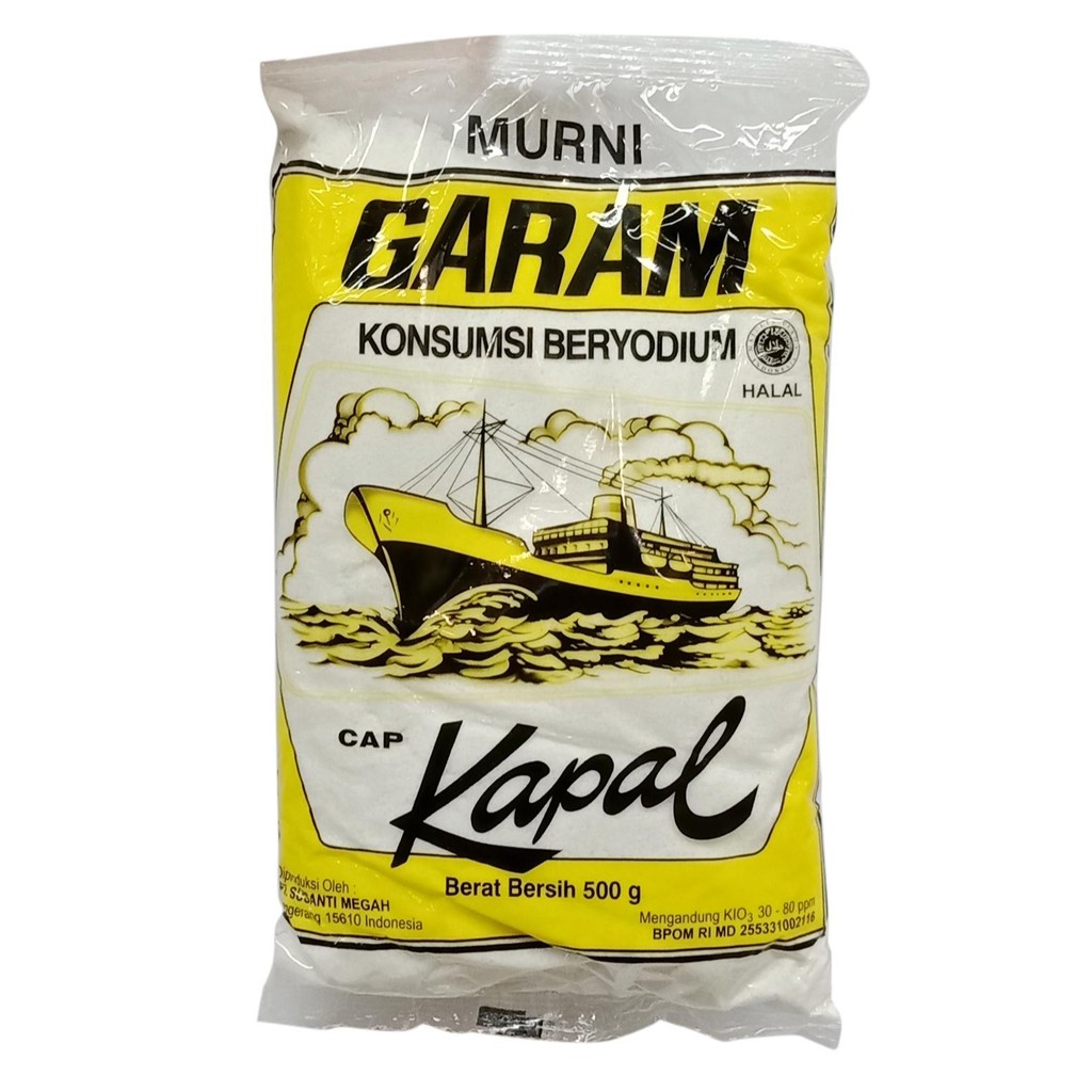 Jual Kapal Garam Halus 500 Gr | Shopee Indonesia