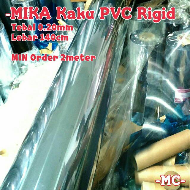 Jual Plastik Mika Meteran Kaku 0,20mm x 140cm PVC Rigid Tebal Souvenir Kotak Seserahan Plastik ...