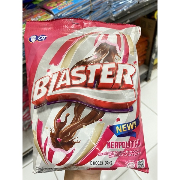 Jual Permen blaster neapolitan 1pak isi 50pcs | Shopee Indonesia