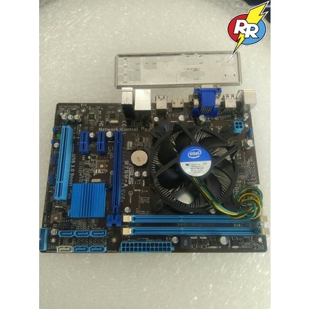 Jual Motherboard Mobo Mainboard Pc Merk Asus B75 Paket Prosesor Intel Core i3 2100 lengkap ...