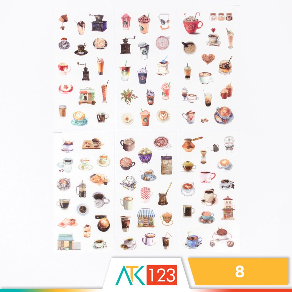 Jual Stiker Estetik Karakter Kartun Lucu / Cartoon / Doodle / Nature ...